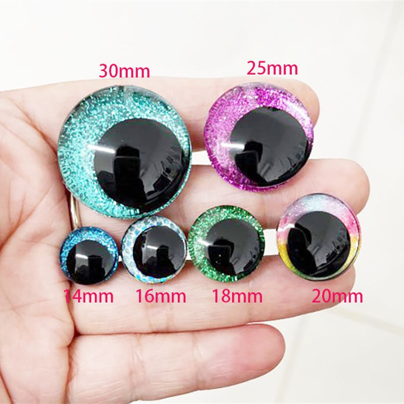 10pcs 12mm 14mm 16mm 18mm 20mm 25mm 30mm   Cartoon 3D glitte