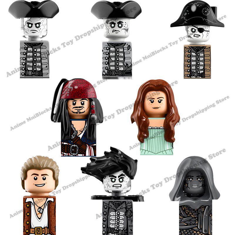PG8048 X0160 movies Pirates the Caribbean Jack Sparrow ghost