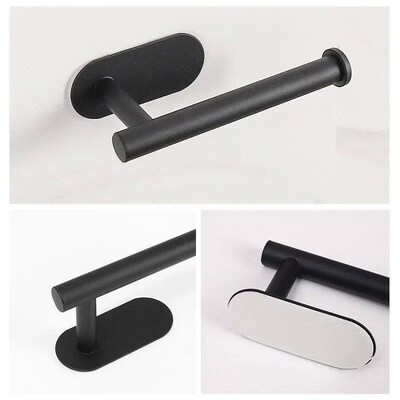 No Punching Wall Mounted Toilet Paper Holder Rustproof Antic