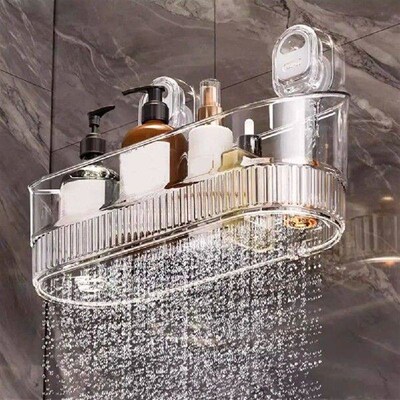 Hanging Shower Shelf Large Capacity & Strong Load-Bearing