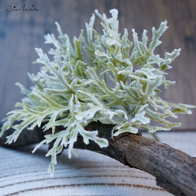 SunMade Ins Antlers Leaf Simulation Fern Plant Accessories