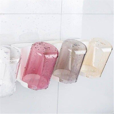 Washstand Storage Cup Toothbrush Toothpaste Storage Rack