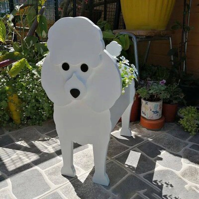 Garden Animal Flowerpot Dog Shape Pots And Planters Cute Pot