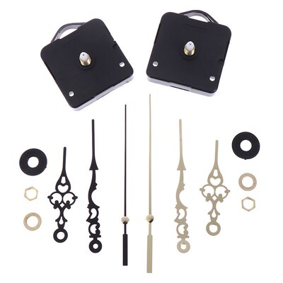 1 Set Professional Clock Mechanism Clockwork Practical Quart