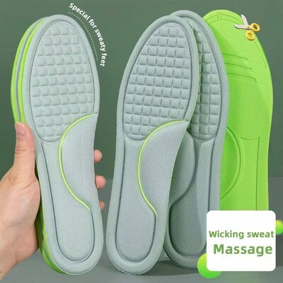 Unisex Soft Memory Foam Orthopedic Insoles Deodorizing Insol