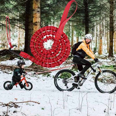 Bicycle Tow Rope Bike Traction Rope Mountain Bike
