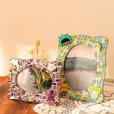 White Embryo Photo Frame Bottom Embryo  Handmade Material Wo