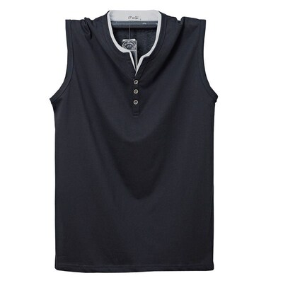 Fat Man Vest, Add Fat And Larger Ice Silk Cotton Cut Sleeve