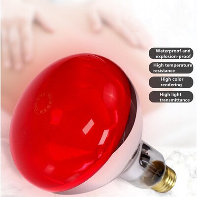 275W Infrared Physiotherapy Lamp Massage Therapy Red Bulb fo