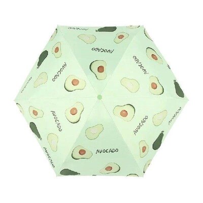 Small Fashion Folding Umbrella Rain Fruit Mens Mini Pocket