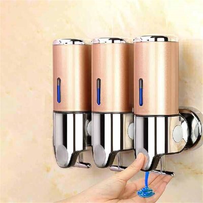Wall Mount Shower Shampoo Dispenser Auto Touch-free/ Manual