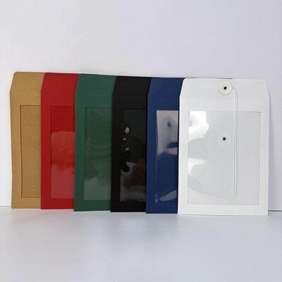 Window cake box  pizza box  kraft paper baking cake packagin