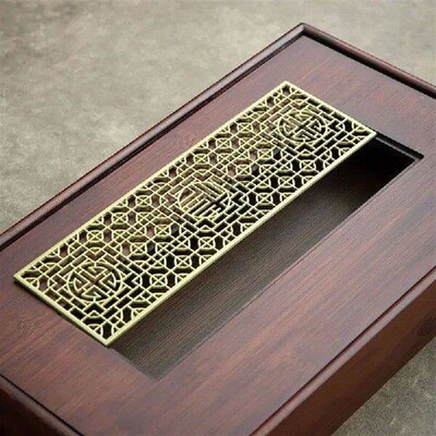 Solid Wood Tea Tray Drainage Water Storage Kung Fu Tea Set