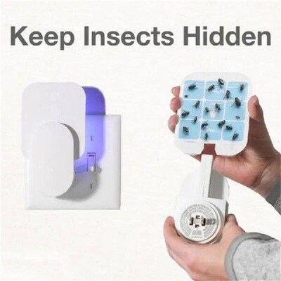 Flying Insect Trap Plug-in Mosquito Killer Light with 2