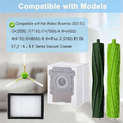 AB-Replacement Parts For Irobot Roomba I3 I3+ I7 I7+ I4+