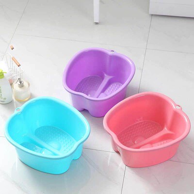 High and thick household plastic foot bath can be suspended