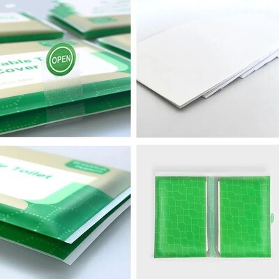 5packs 50pcs/lot Disposable Toilet Seat Cover Waterproof Saf