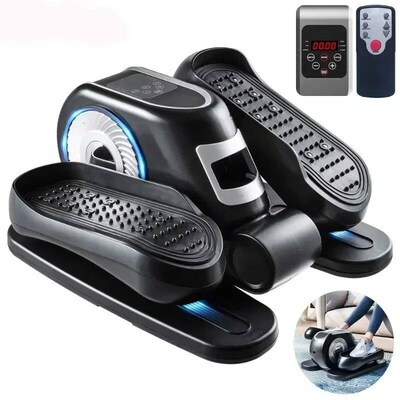 Under Desk Elliptical Machine, Ellipse Leg Exerciser W/Remot