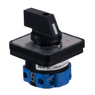 E1PC Square Panel Mounting ition Changeover Rotary