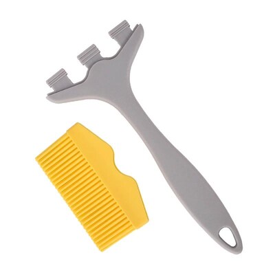 Broad Face Silicone Oil Brush Large Split Oil Brush Barbecue