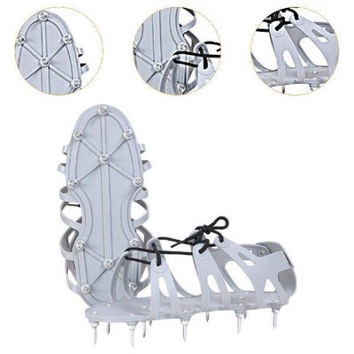 Spiked Shoes Compact Yard Aerator Tool for Yard Patio