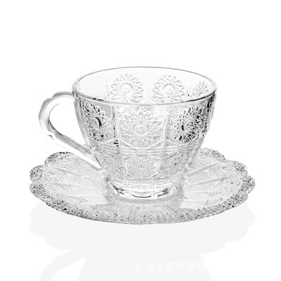 Ins Retro Palace Style ffee Cup And Saucer Set Household Wat