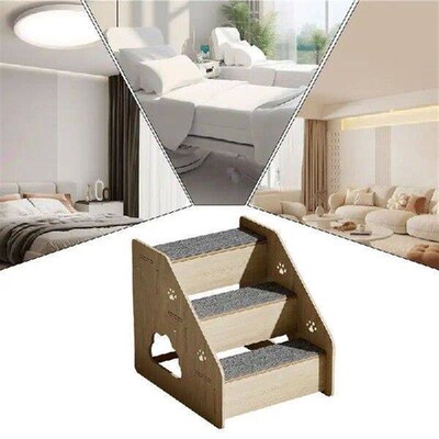Pet Stairs For High Beds And Couch For Old Dogs Small Dogs