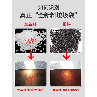 Big Garbage bag Large plastic Trash bag black rubbish Bags