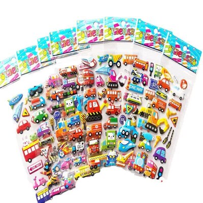 Kids stickers 1200+, 40 different Sheets, 3D Puffy Stickers