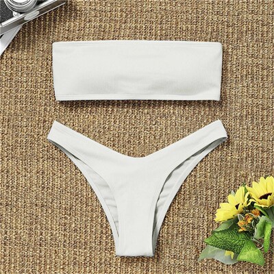 Top Selling Bikini Brazilian Womens Bikini High Waisted Tum