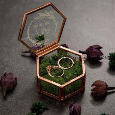 Custom Wedding Ring Box - Creative Proposal Keepsake with