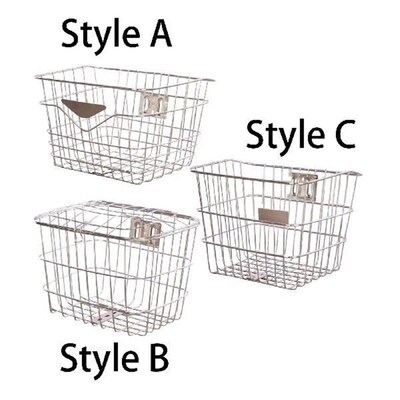 Bicycle Basket Storage Container Practical Folding Bicycles