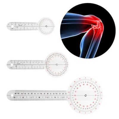 3pcs/set Spinals Goniometer Protractors Userful Multi-Ruler