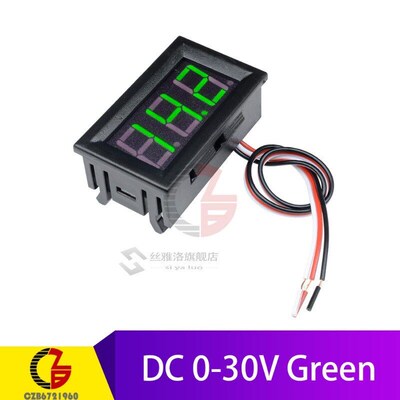 2 3 Wires 0.56  LED Digital Voltmeter Voltage Meter Car Moto
