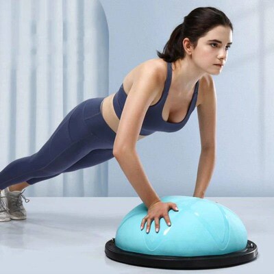 Yoga semicircle balance ball Home yoga exercise fitness hemi