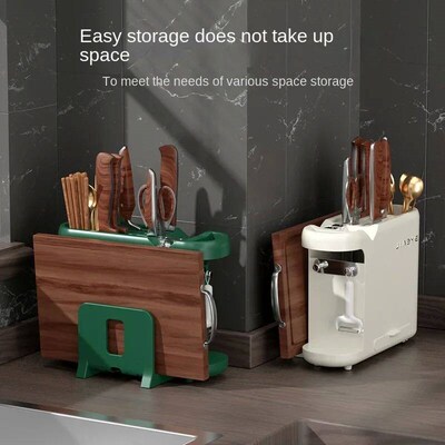 Multifunctional Knife Holder Rack Chopsticks Knife Storage H