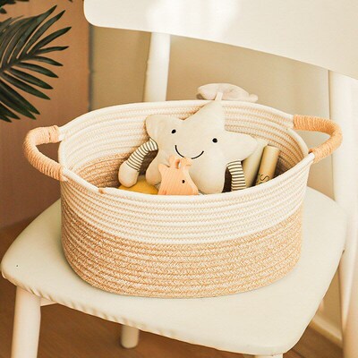 Rope Woven Baskets for Organizing Storage Basket Basket Port