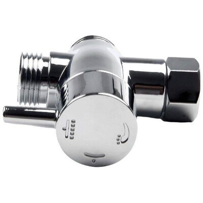 G1/2in 3-Way Brass Diverter Valve T-Adapter Converter