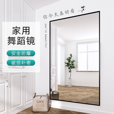 Dance Room Large Mirror Dancing Home Yoga Dance Fitness Full