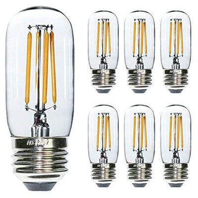 FANNIS 6 pcs T32 T12 Dimmable LED Bulb, 4W Equals 40W, Cl