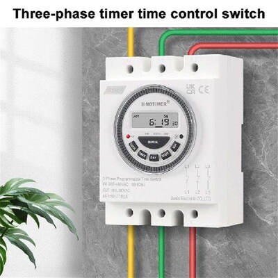 TM619-380V Multipurpose Digital Programmable Time Switch