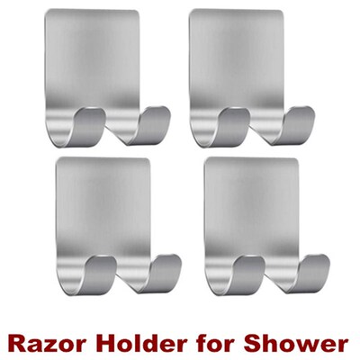 Razor Holder Shower Storager Hook Shaver Plug Robe Towel