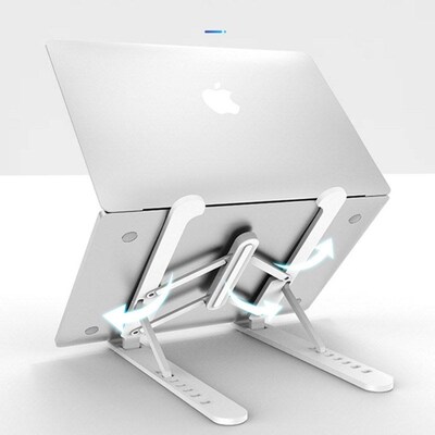Adjustable Foldable Laptop Stand Desktop Notebook Holder Por