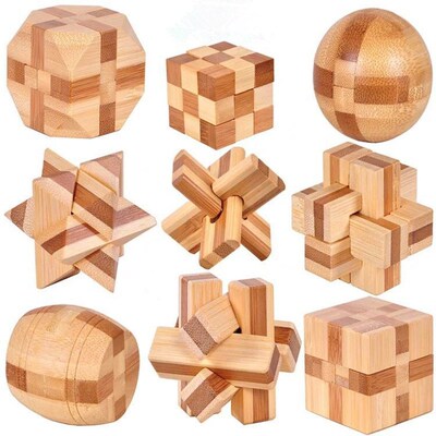 Cube Magic Ball Brain Teaser Intellectual Assembling Toy For