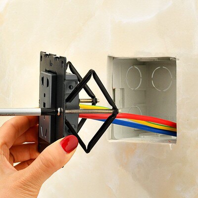 Socket Base Box Repair Pole Junction Box Fixer Haotian 86Typ