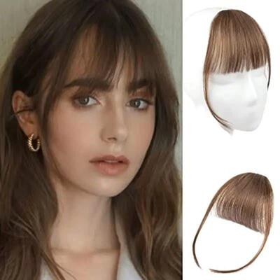 Natural Forehead Ins Hair Fake Fringes Air Bangs Wig Female