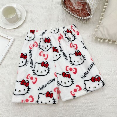 Cute Sanrio Cartoon Pajamas Anime Hello Kitty Pants Multicol