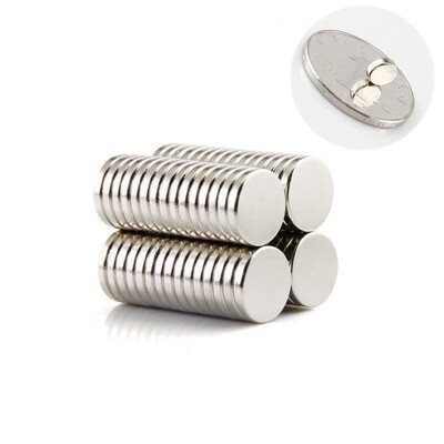 100Pcs 5x1mm Small Fridge Magnets Refrigerator Magnets Neody