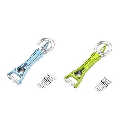 Multifunctional Melon Baller and Carving Knife Set
