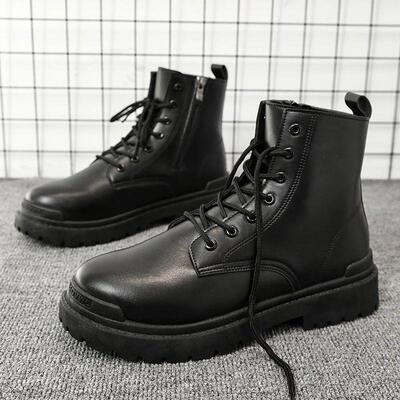 2024 new all-match military boots Snow fashion autumn new me